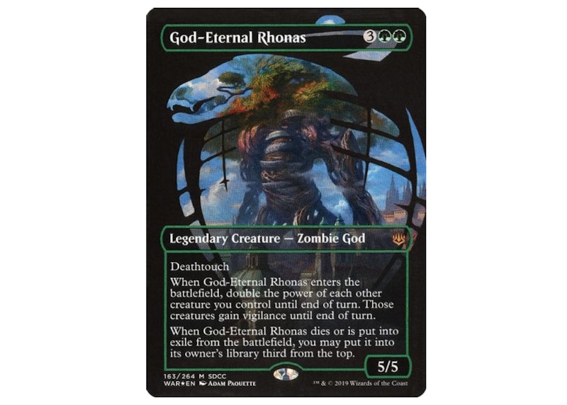 God-Eternal Rhonas (SDCC 2019 Exclusive) Media Promos Mythic #163 ...