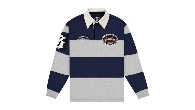 Godspeed Classic Field Rugby Shirt Navy/Heather Men's - SS26 - US