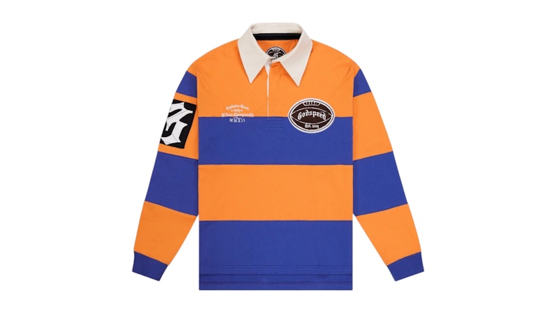 Godspeed Classic Field Rugby Shirt Orange/Blue Men's - SS26 - US