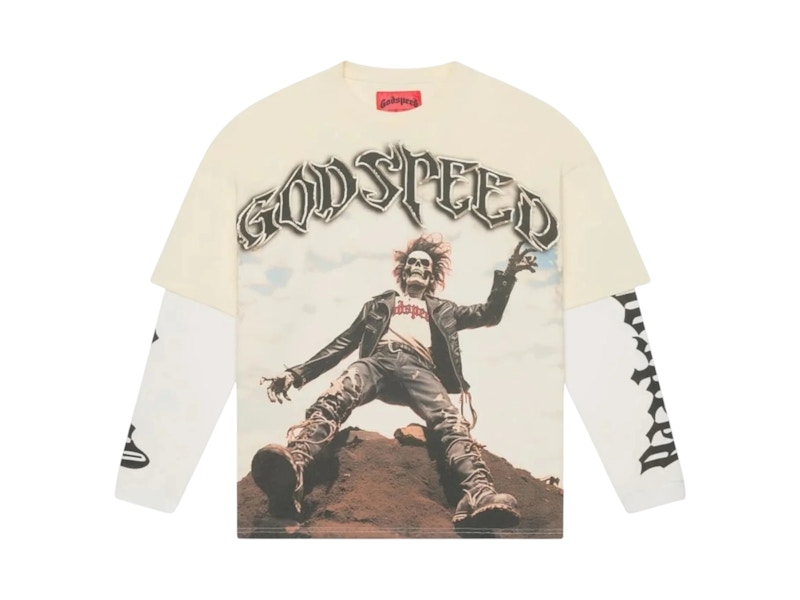 Godspeed Rocker Thermal Layered T-shirt White Men's - US