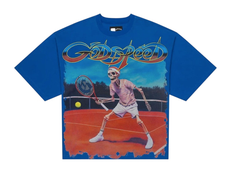 Godspeed Top Spin T-shirt Blue Wash Men's - FW25 - US