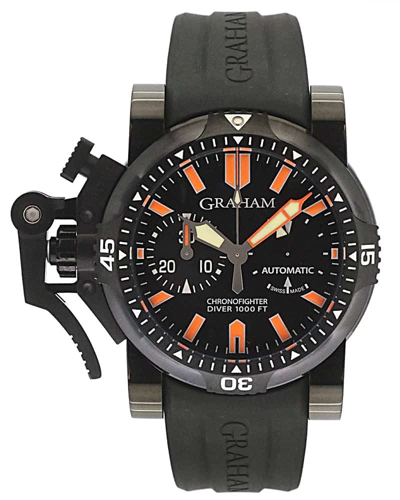 Graham Chronofighter Oversize Diver Deep Seal 2OVDIVAZ.B02A 47mm in ...