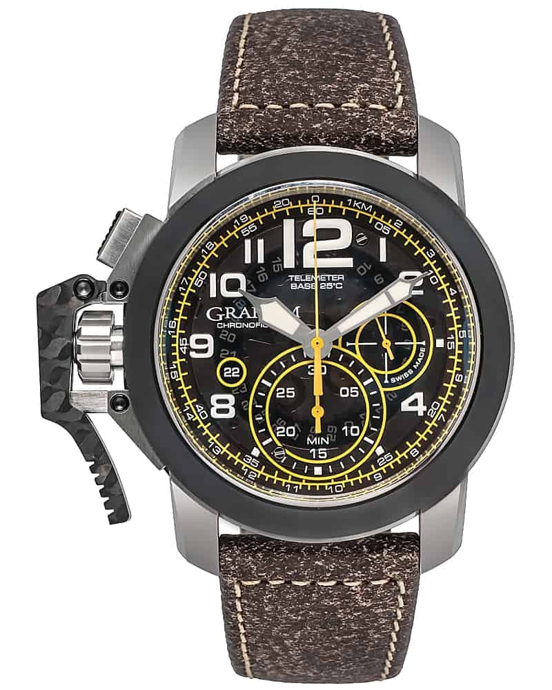 Graham Chronofighter Oversize Target 2CCAC.B16A.L43S 46mm in Stainless ...