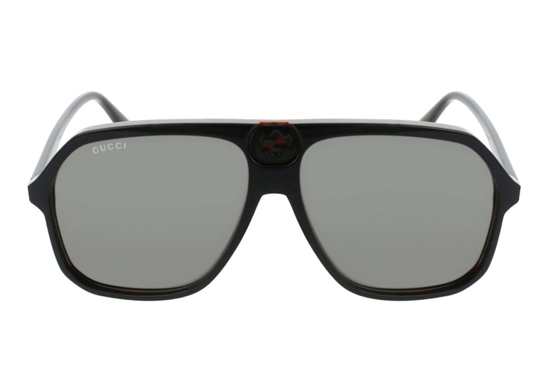 Gucci Aviator Sunglasses Black (GG0734S-30008884-001) in Acetate - US