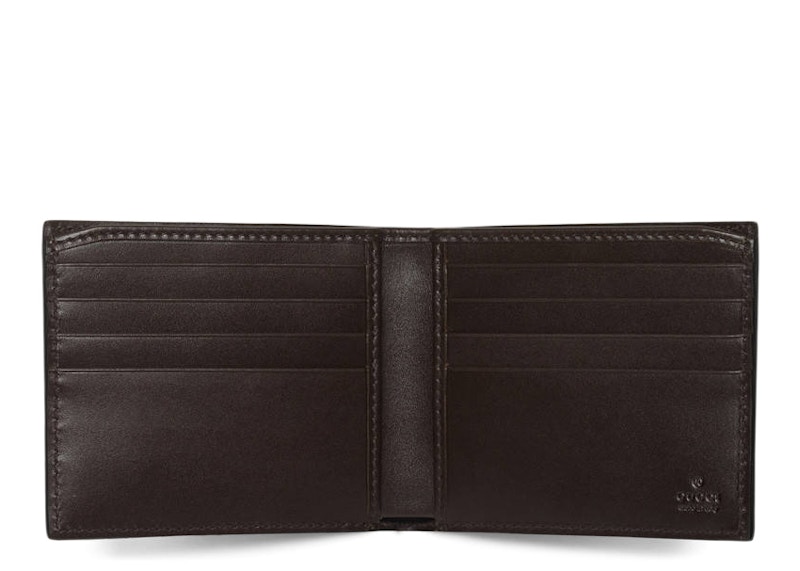 Gucci Bifold Wallet Signature Brown in Leather - GB