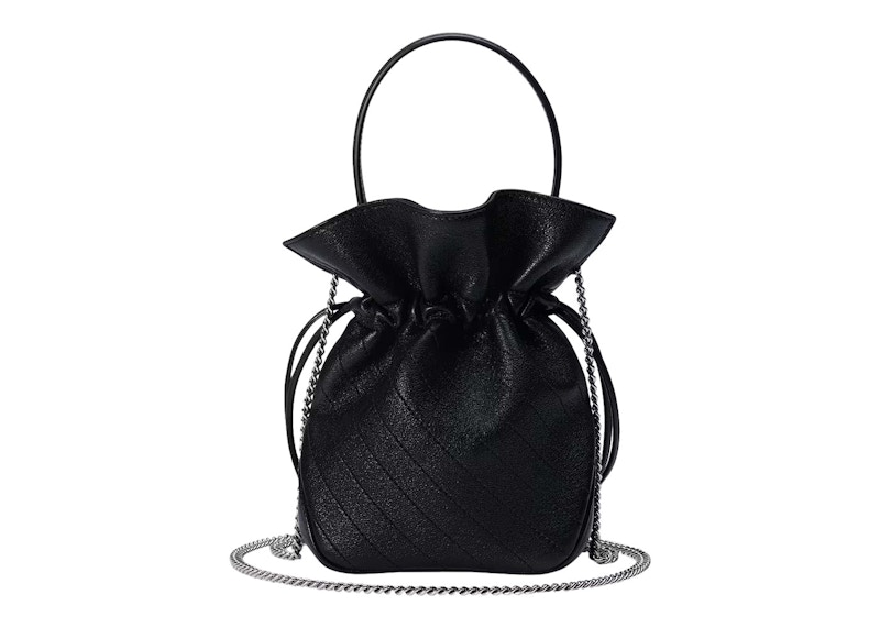 Gucci Blondie Mini Bucket Bag Black in Leather - US