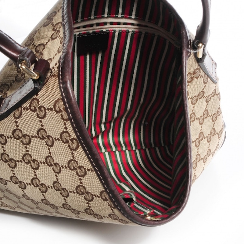 Gucci Britt Hobo GG Medium Brown - US