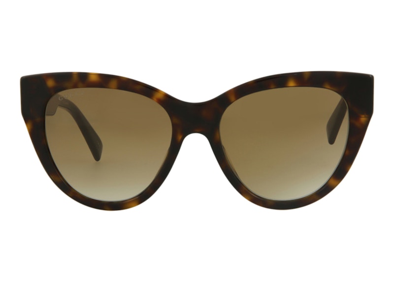 Gucci Cat Eye Sunglasses Havana Gold/Brown (GG0460S-30006463-002) in Acetate - US