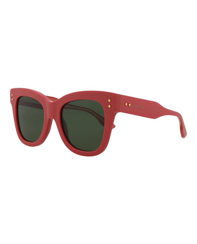 Gucci Cat Eye Sunglasses Pink/Pink/Green (GG1082S-30012877-004) in ...