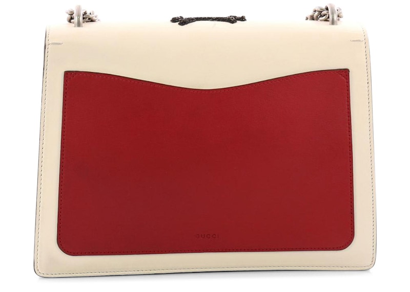 Gucci Dionysus Shoulder Bag Bee Medium Red/White/Blue in Leather with ...