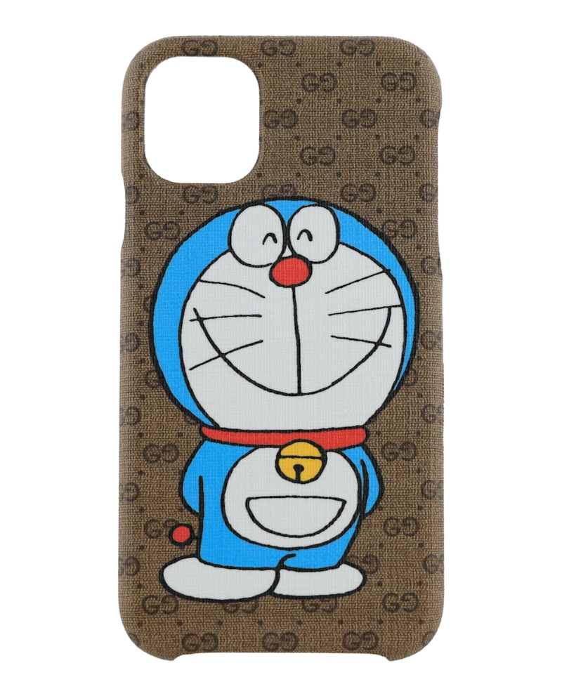 Gucci Doraemon iPhone 11 Phone Case Beige Men's - US