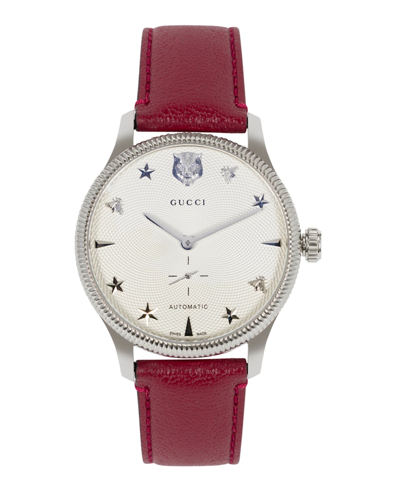 Gucci G-Timeless Automatic YA126346 40mm in Stainless Steel - US
