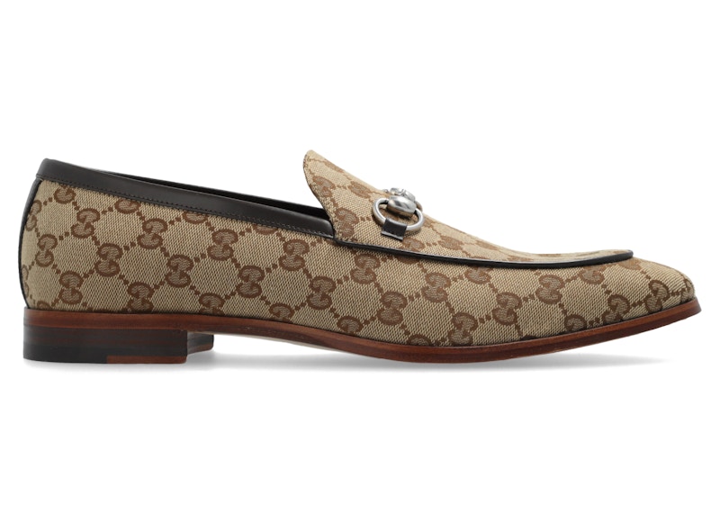 Gucci GG Canvas Loafer Ebony Men's - 795117 FADMU 9750 - US