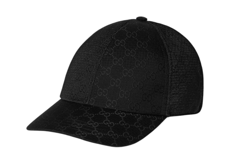 Gucci GG Ripstop Cap Black - US