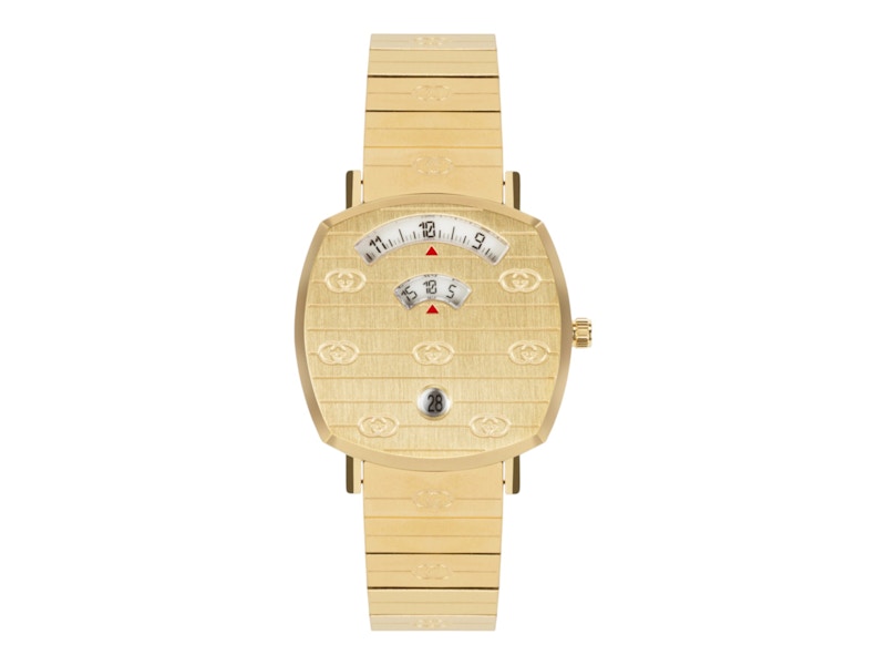 Gucci Grip Bracelet YA157403 38 mm in Stainless Steel - US