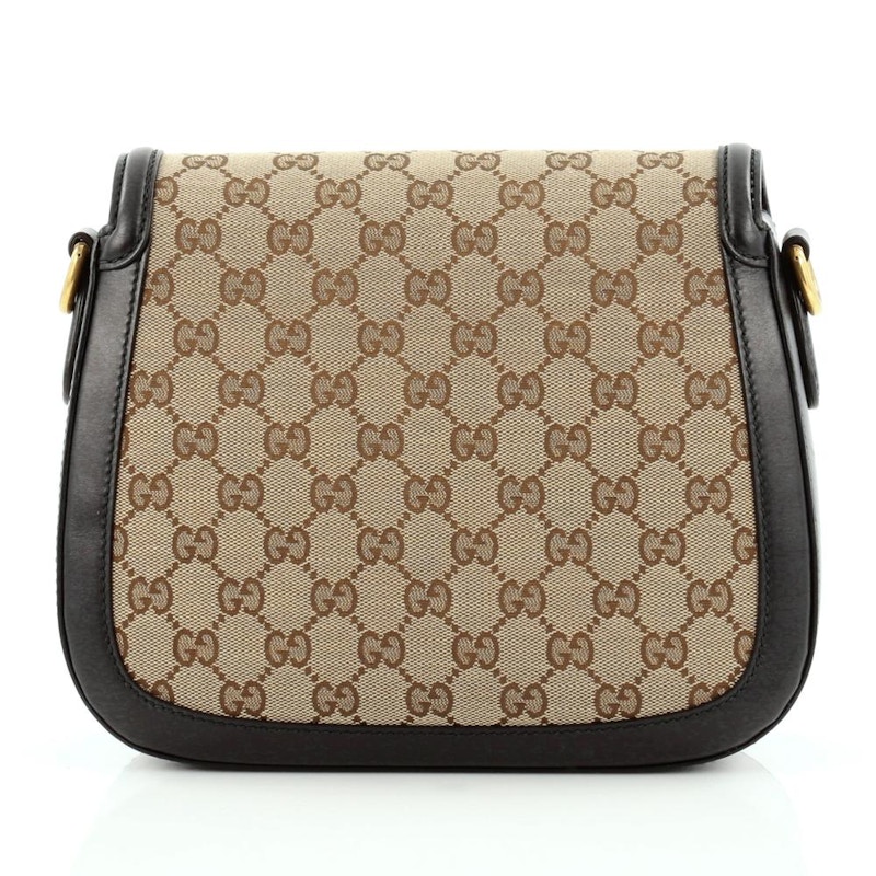 Gucci Lady Web Shoulder GG Monogram Web Nylon Shoulder Strap Medium ...