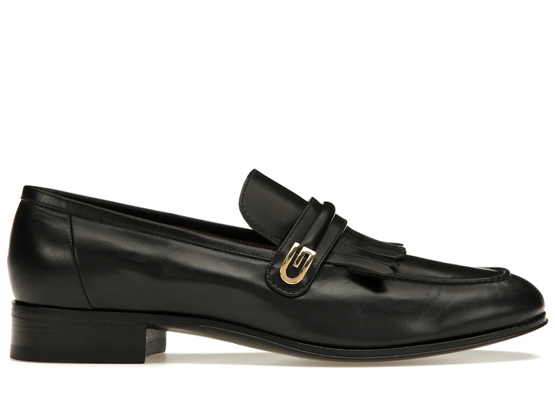 Gucci Mirrored G Loafer Black Men's - 714680 06F00 1000 - US