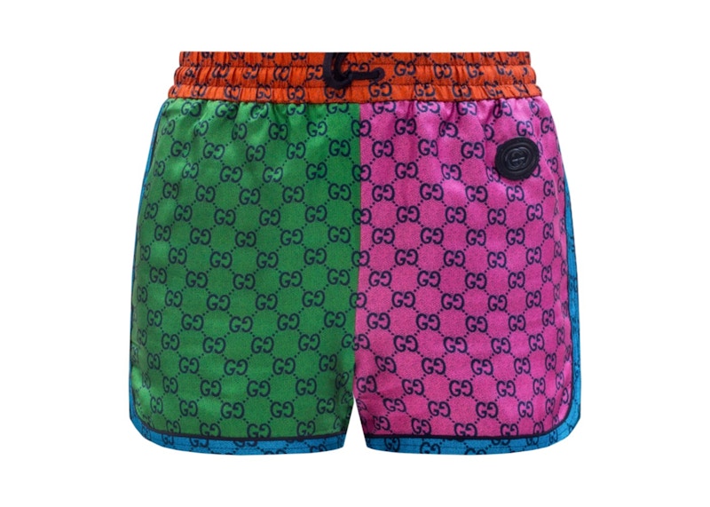 Gucci Multicolour GG Monogram Shorts Multi - US