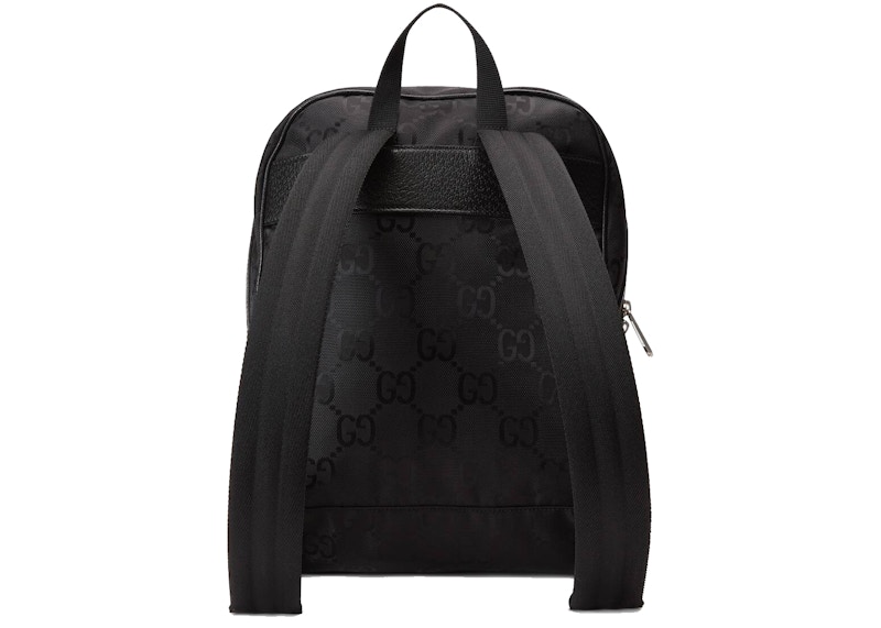 Gucci Off The Grid Backpack Palladium-tone Black in Nylon with ...