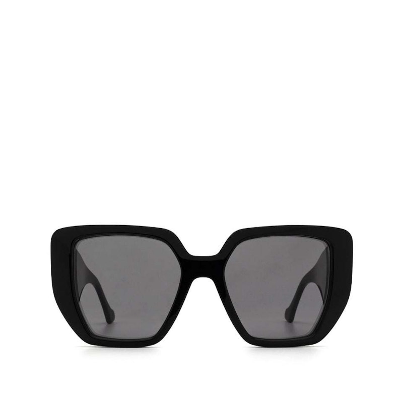 Gucci Oversized Square Frame Sunglasses Black/Grey (GG0956S-003-54) in ...