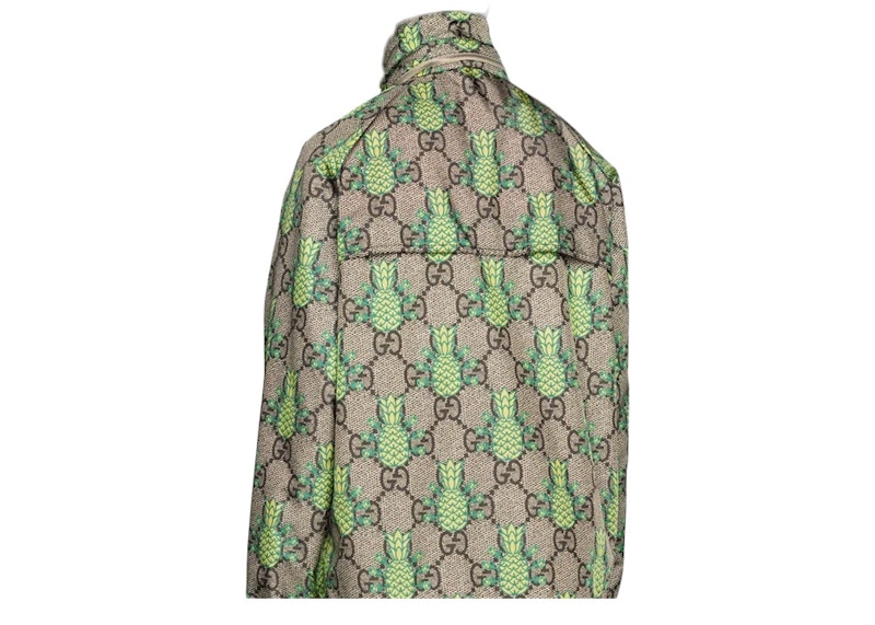 Gucci Pineapple GG Print Jacket Green Men's - US