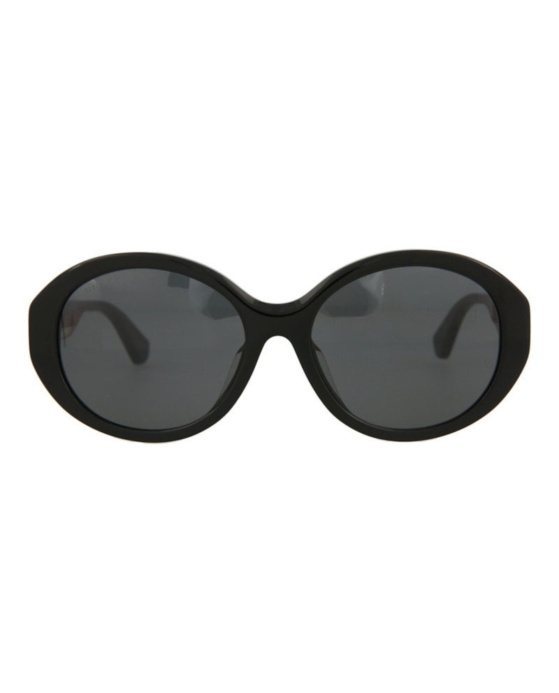 Gucci Round-Frame Acetate Sunglasses Black Multicolor Grey (GG0279SA ...