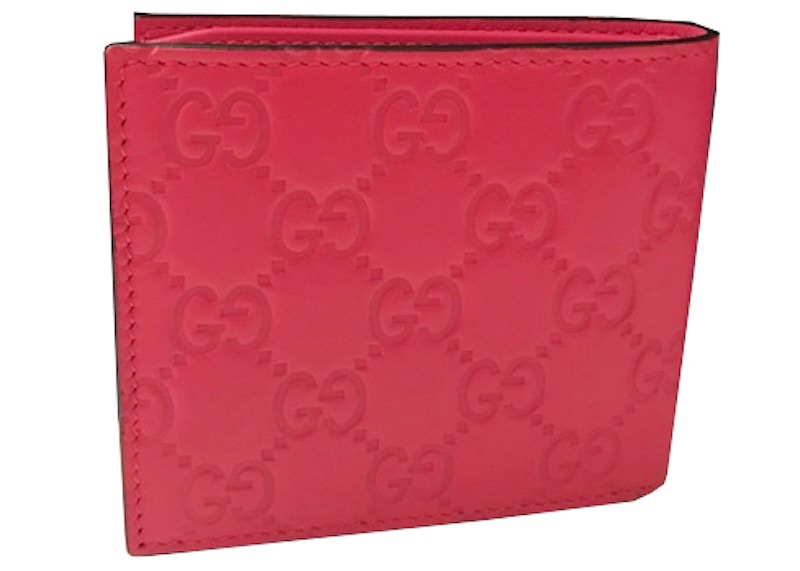Gucci Special Edition New York Yankees Wallet Pink in Leather - US