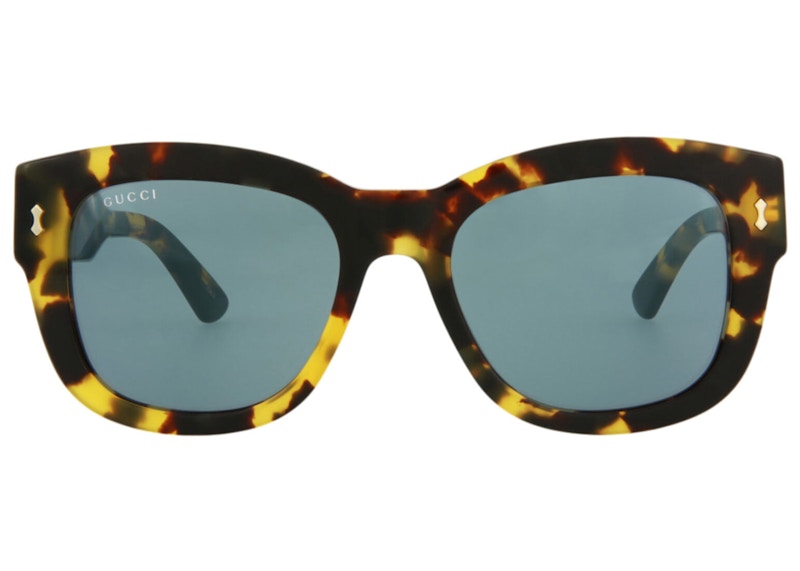 Gucci Square-Frame Bio Acetate Sunglasses Havana/Grey (GG1110S-30012853 ...