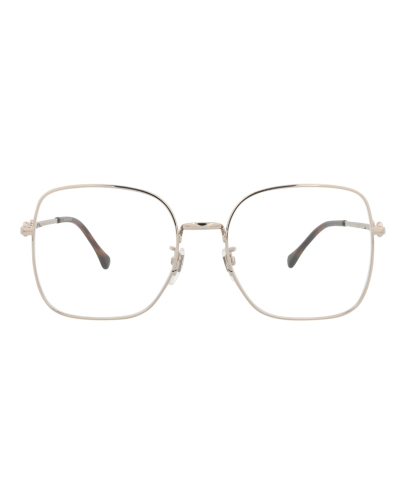 Gucci Square-Frame Metal Optical Frames Gold Gold Transparent (GG0883OA ...