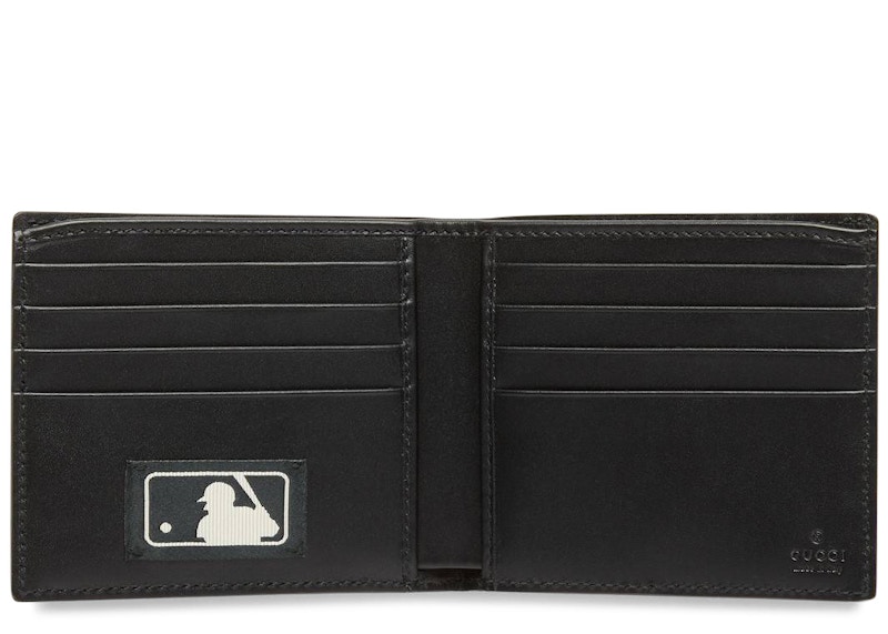Gucci Wallet LA Dodgers Patch Black in Leather - US