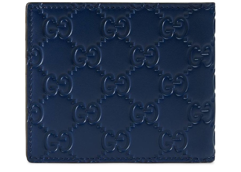 Gucci Wallet NY Yankees Patch Royal Blue in Leather - US