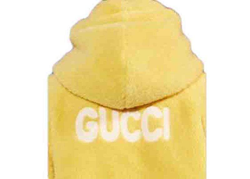 Gucci x MLB 2022 Shearling Jacket with Yankees Patch Light Yellow ...