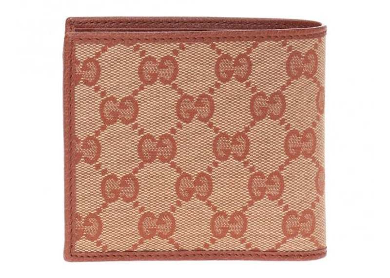 Gucci x MLB New York Yankees Patch GG Wallet Beige/Brick Red in Canvas - US