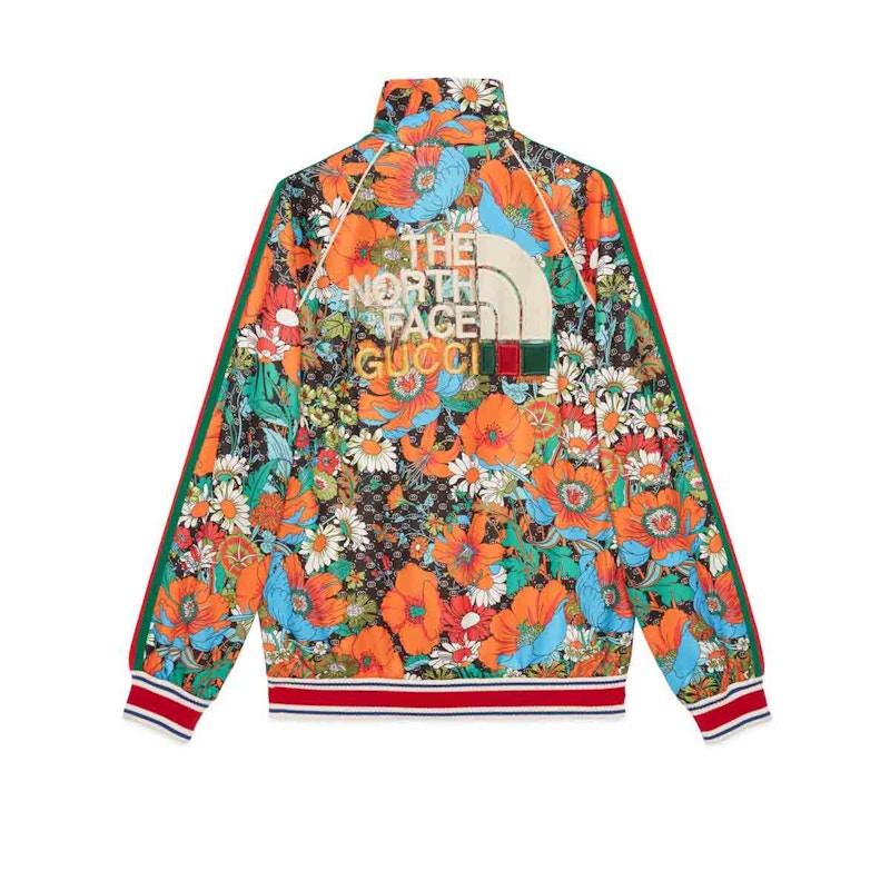 Gucci x The North Face Jacket Floral Print Men's - FW21 - US