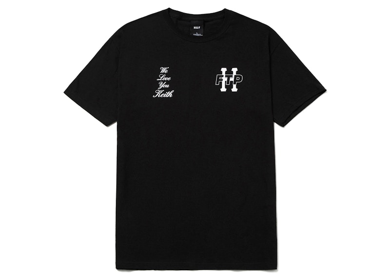HUF x FTP Keith T-shirt Black Men's - SS22 - US