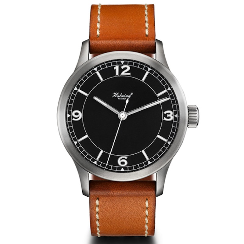 Habring The little Habring2 H2Bl 42mm in Stainless Steel - GB