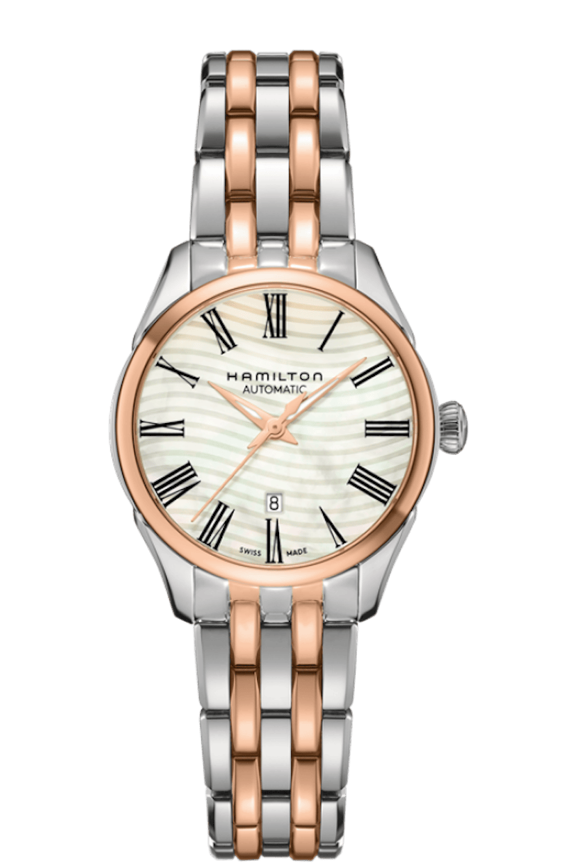 Hamilton Jazzmaster Lady Auto H42225191 30mm in Stainless Steel - ES
