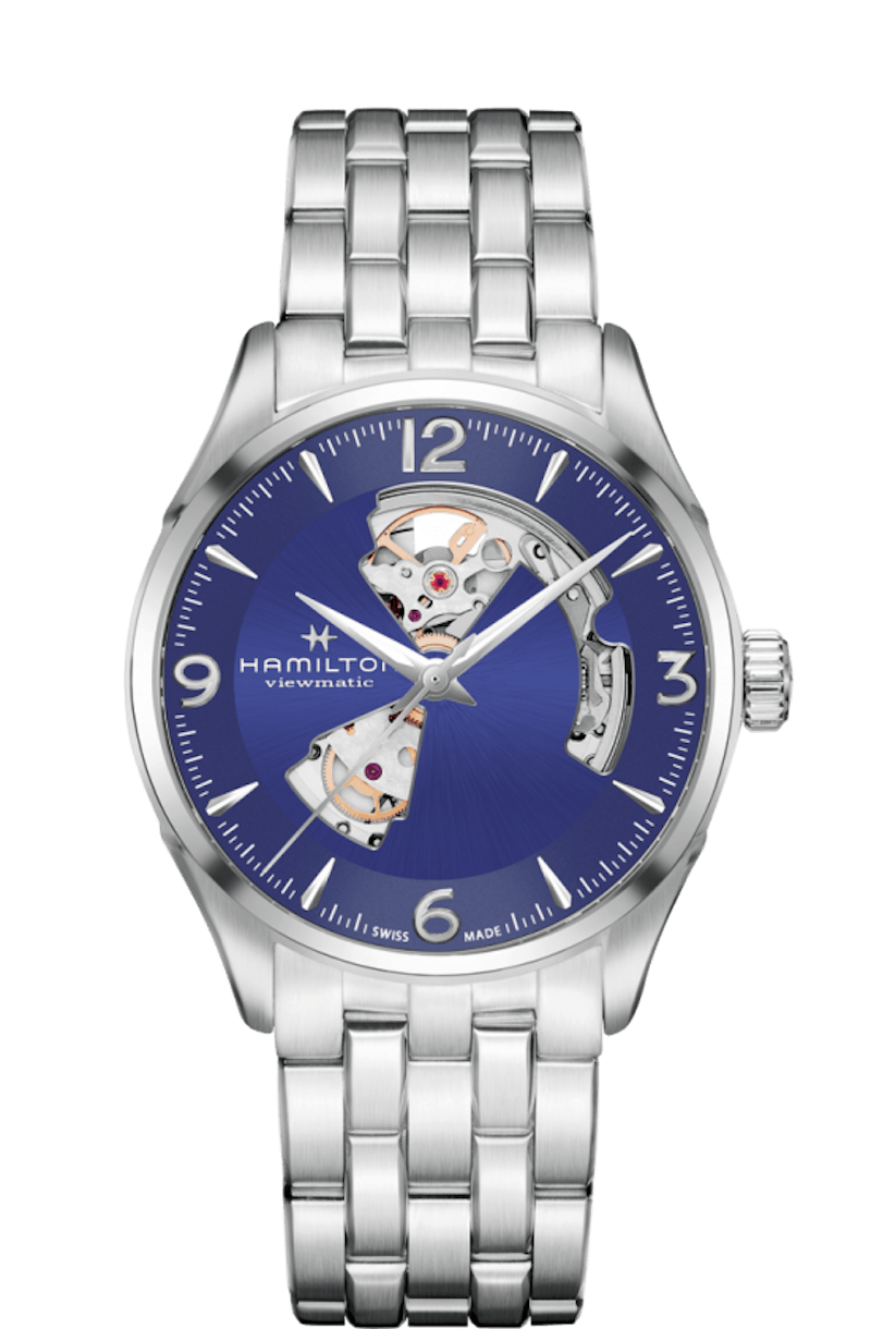 Hamilton Jazzmaster Open Heart Auto H32705141 42mm in Stainless steel - MX