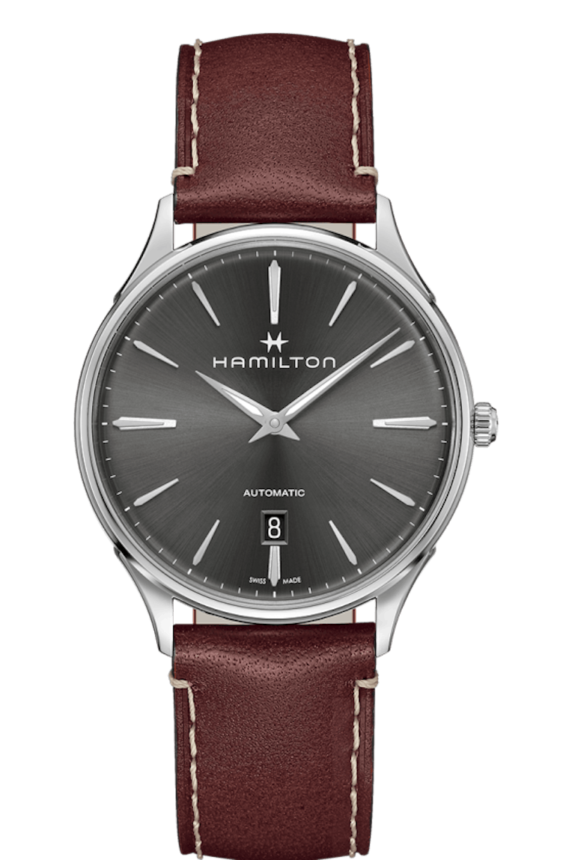 Hamilton Jazzmaster Thinline Auto H38525881 40mm in Stainless steel - MX