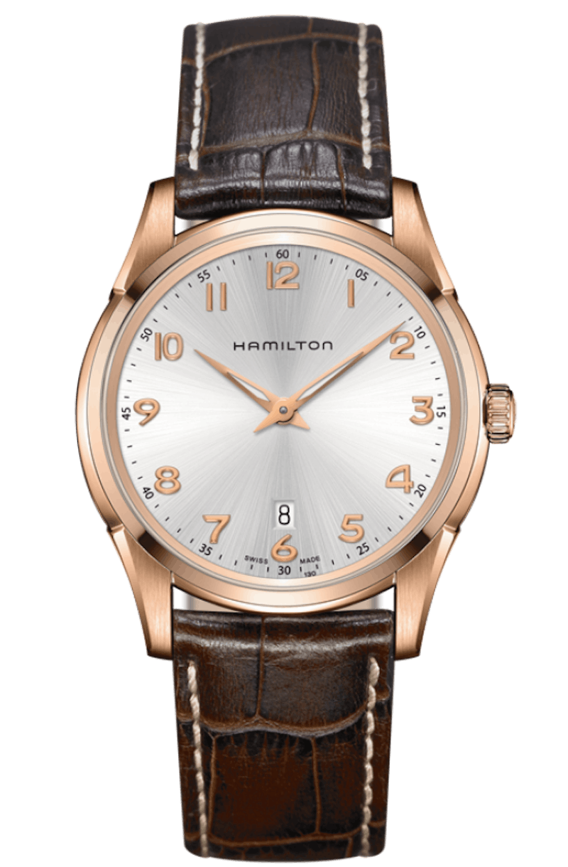 Hamilton Jazzmaster Thinline Quartz H38541513 42mm in Stainless steel - GB