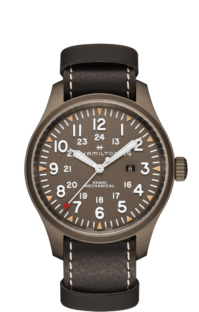 Hamilton Khaki Field Mechanical H69829560 50mm in Stainless steel - US