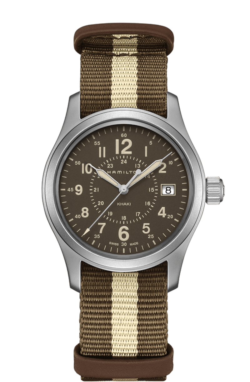 Hamilton Khaki Field Quartz H68201093 - 38mm in Stainless steel - KR