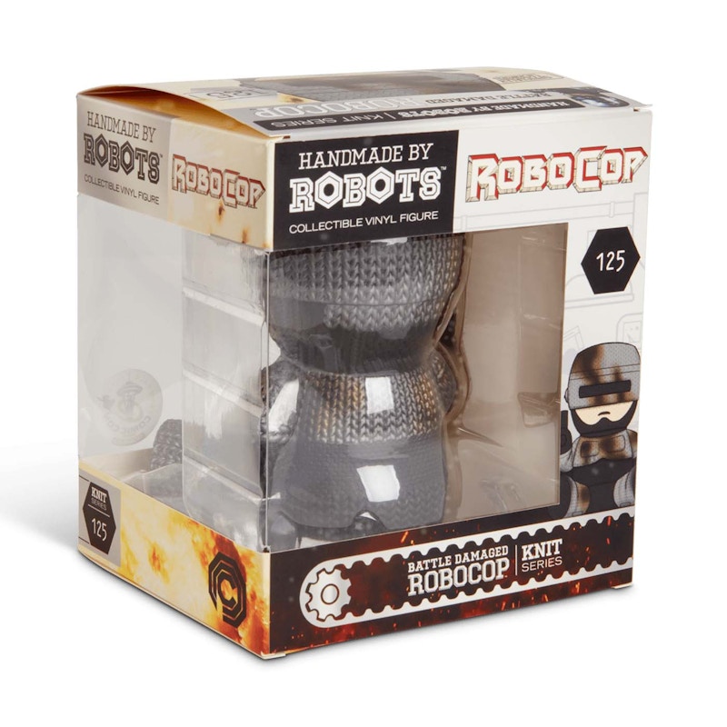 Handmade By Robots Battle Damaged Robocop 2022 ECCC Exclusive Vinyl ...