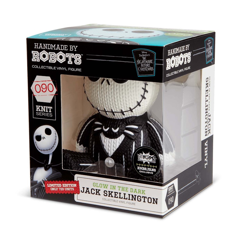 Handmade By Robots The Nightmare Before Christmas Jack Skellington GITD ...