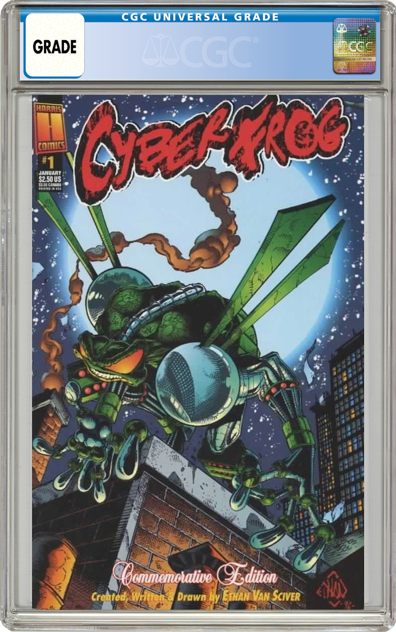 Harris Cyberfrog 3rd Anniversary Special (1997) #1 Comic Book CGC ...