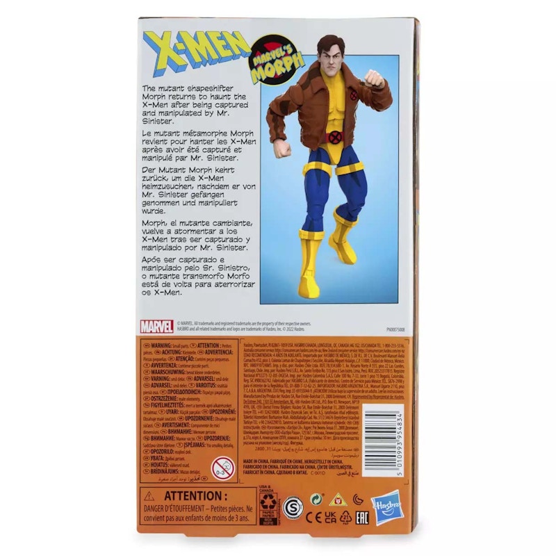 Hasbro Marvel Legend Series Animated Series X-Men Marvel's Morph Action ...