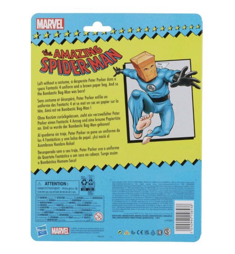 Hasbro Marvel Legends Amazing Spider-Man Bombastic Bag-Man Target ...