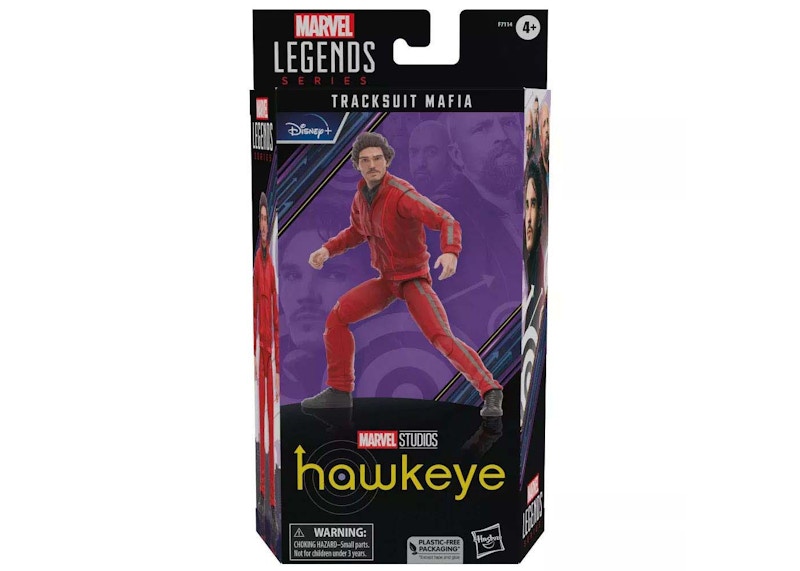 Hasbro Marvel Legends Series Hawkeye Tracksuit Mafia Target Exclusive ...