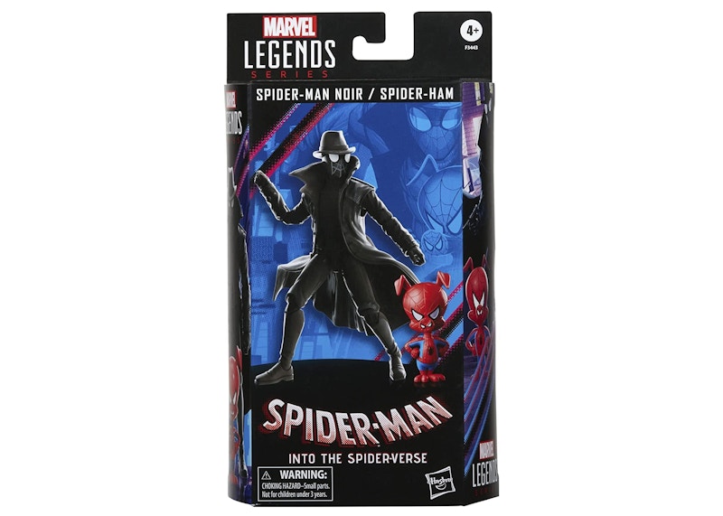 Hasbro Marvel Legends Series Spider-Man Noir and Spider-Ham Action ...