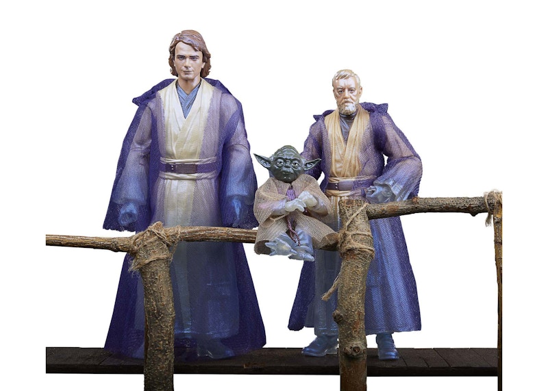 Hasbro Star Wars The Black Series ROTJ Force Ghosts Action Figure Set - US